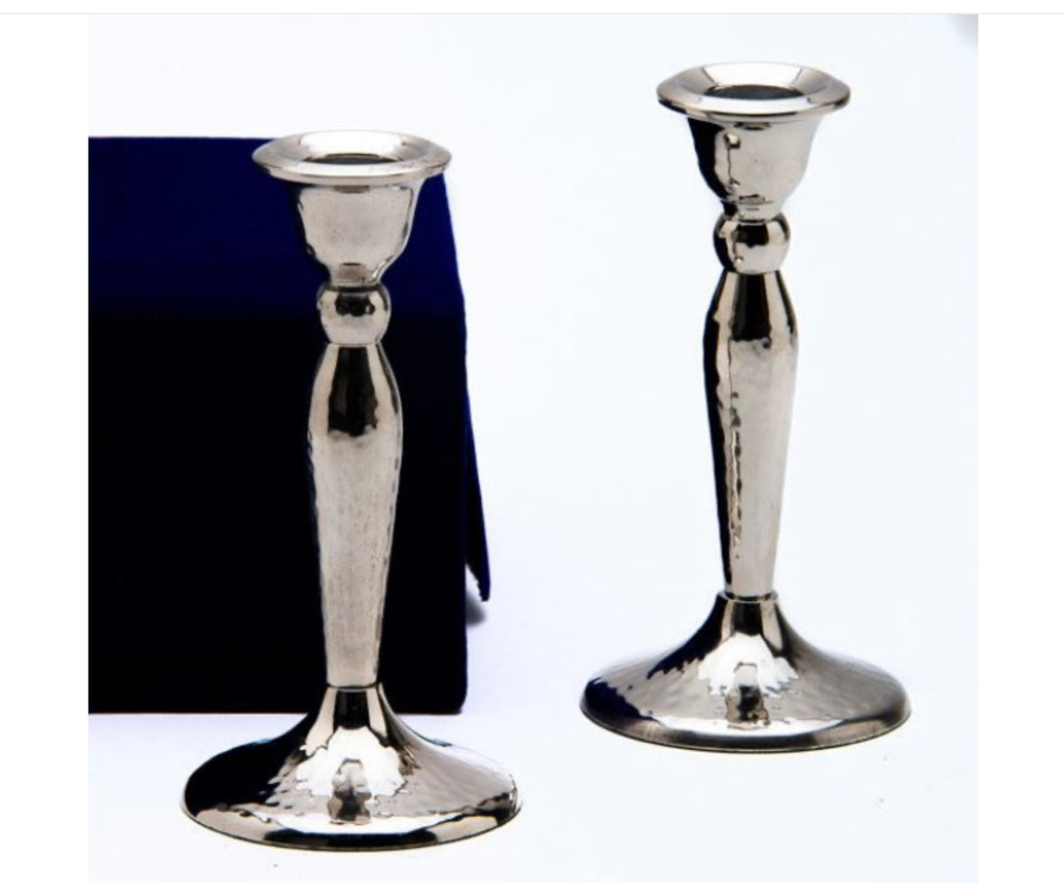 Small Hammered Candlesticks – Temple Israel Sisterhood Gift Shop