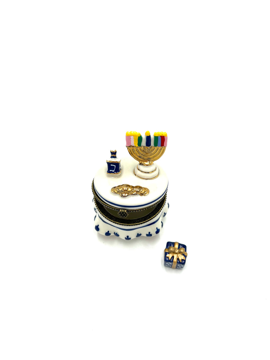 Ceramic Holiday Hinge boxes – Temple Israel Sisterhood Gift Shop
